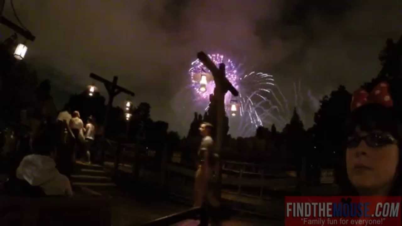 Big Thunder During Fireworks HD (Full Ride) - YouTube