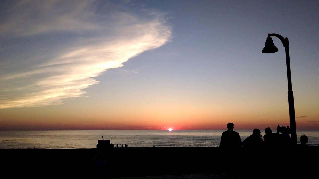 Trumpet playing Taps sunset Weko Beach - YouTube