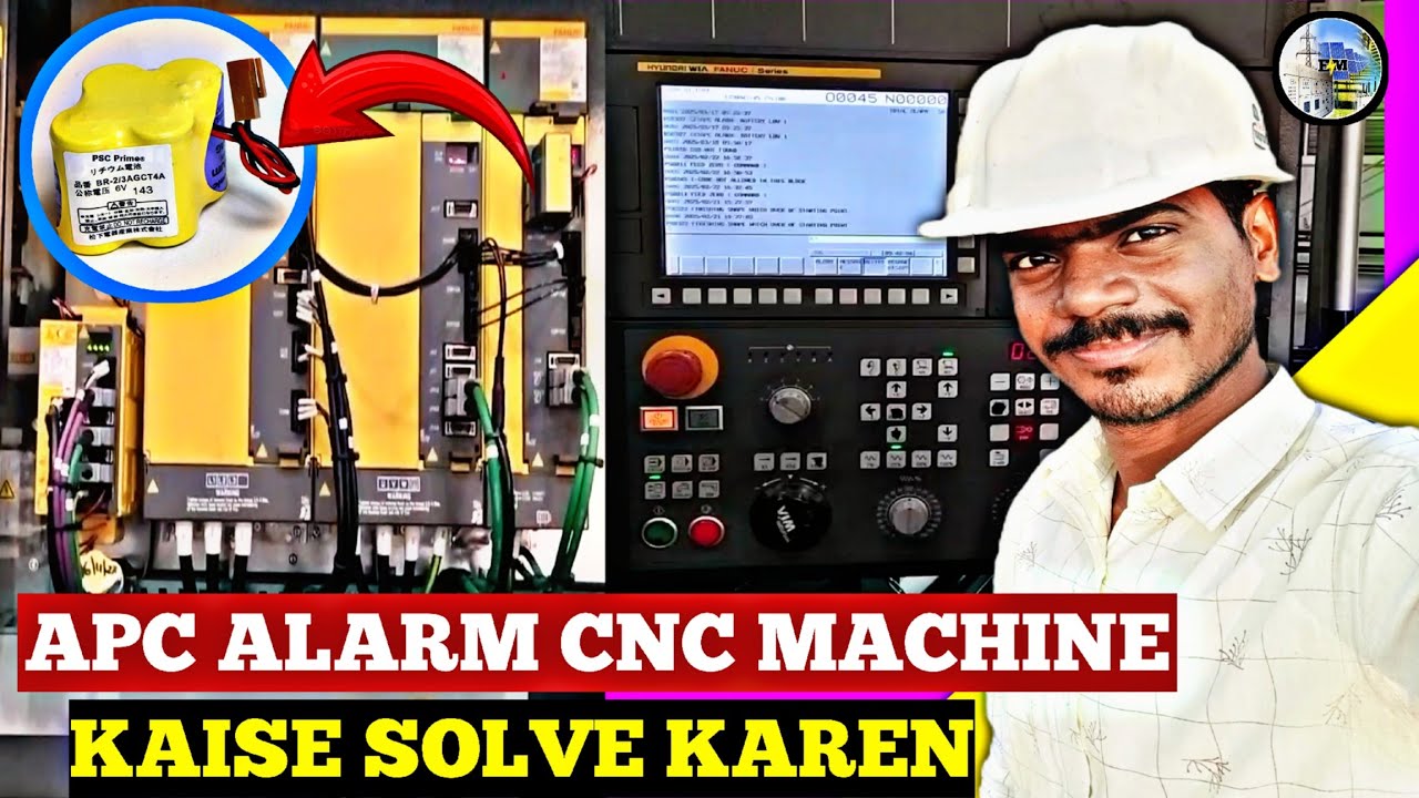 APC ALARM !!! fanuc apc battery replacement and remove apc alarm need ...