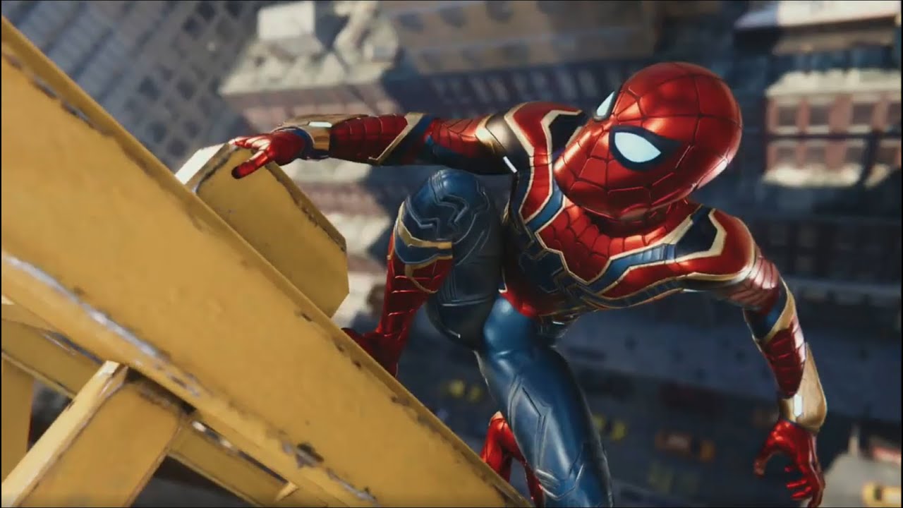 Marvel's Spider-Man Fisk Construction (MCU Iron Spider) - YouTube
