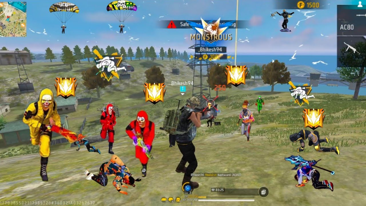 Solo rank push full video 😱|| 100+ every match 😀free fire solo rank ...