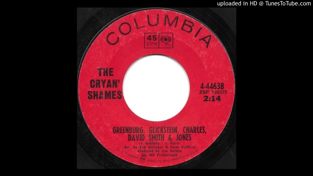 The Cryan' Shames - Greenburg, Glickstein, Charles, David Smith & Jones ...
