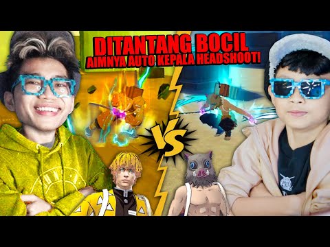 DITANTANG BY ONE SETELAH BOCIL LATIHAN 1 TAHUN! ZENITSU VS INOSUKE SIAPA YANG TERKUAT DI FREE-FIRE!!