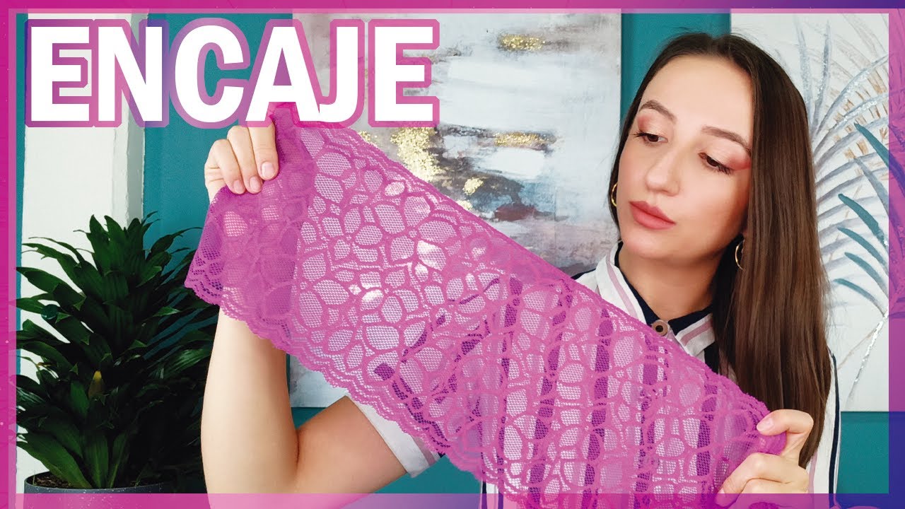 Encaje para ROPA INTERIOR 👙 (Usos y Características) | Diccionario ...