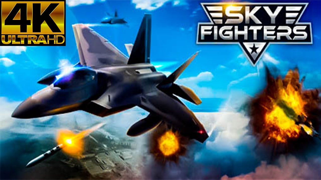 Sky Fighters 3D - 2160p 4K (UHD) Android Gameplay - YouTube