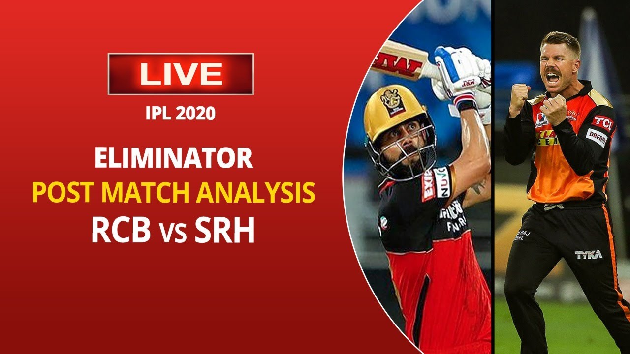 IPL 2020 Eliminator | Post Match Analysis | RCB vs SRH | Sports Today ...