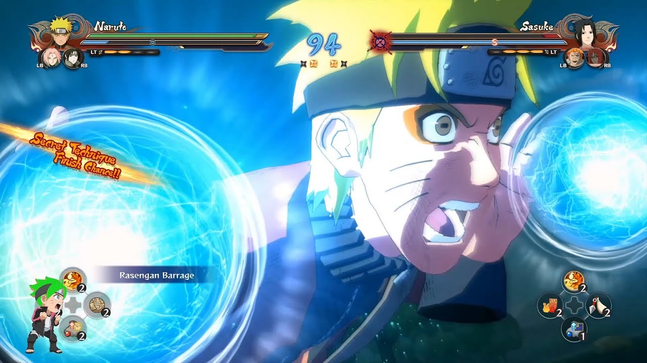Tim Naruto Vs Tim Sasuke - Epic Battle Naruto Ultimate Ninja Storm 4 #2 ...