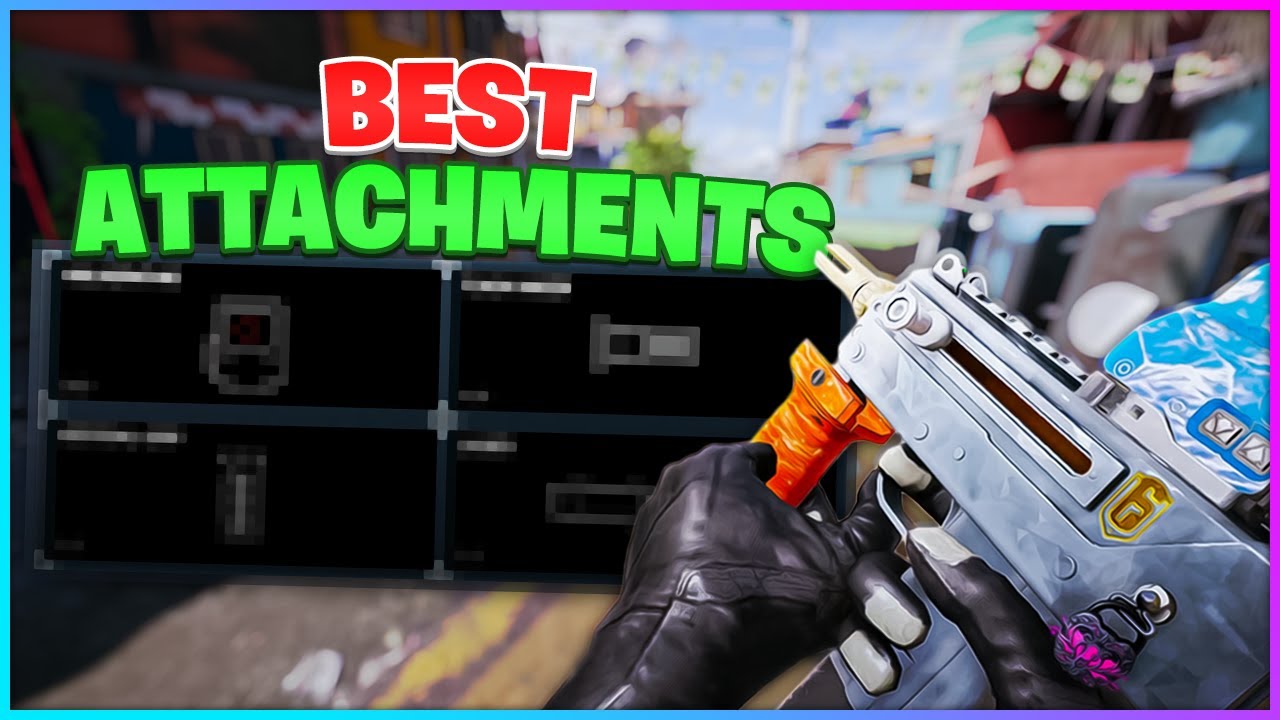 The *BEST* Attachments For *NO* Recoil - Rainbow Six Siege Crimson ...