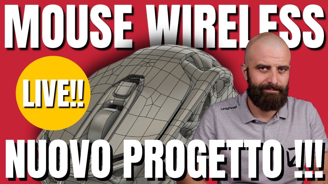 Progettazione mouse wireless su Fusion 360, iniziamo un nuovo progetto ...