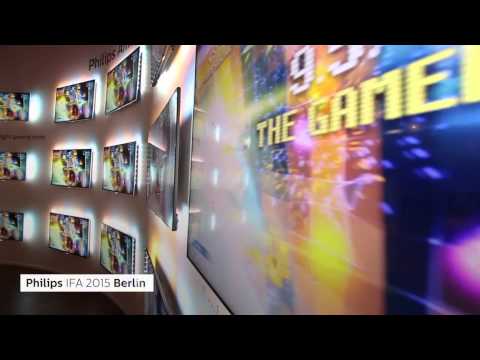 Philips TV @ IFA 2015 Ambilight and Ambilight Projection