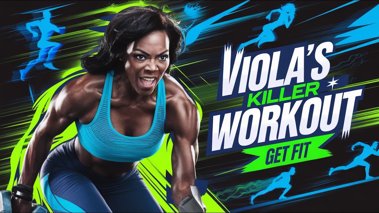 Viola Davis' How to Get Away with Murder Fitness Routine - YouTube