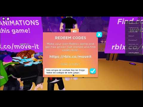 enseñando todos los codigos de Island of Move - YouTube