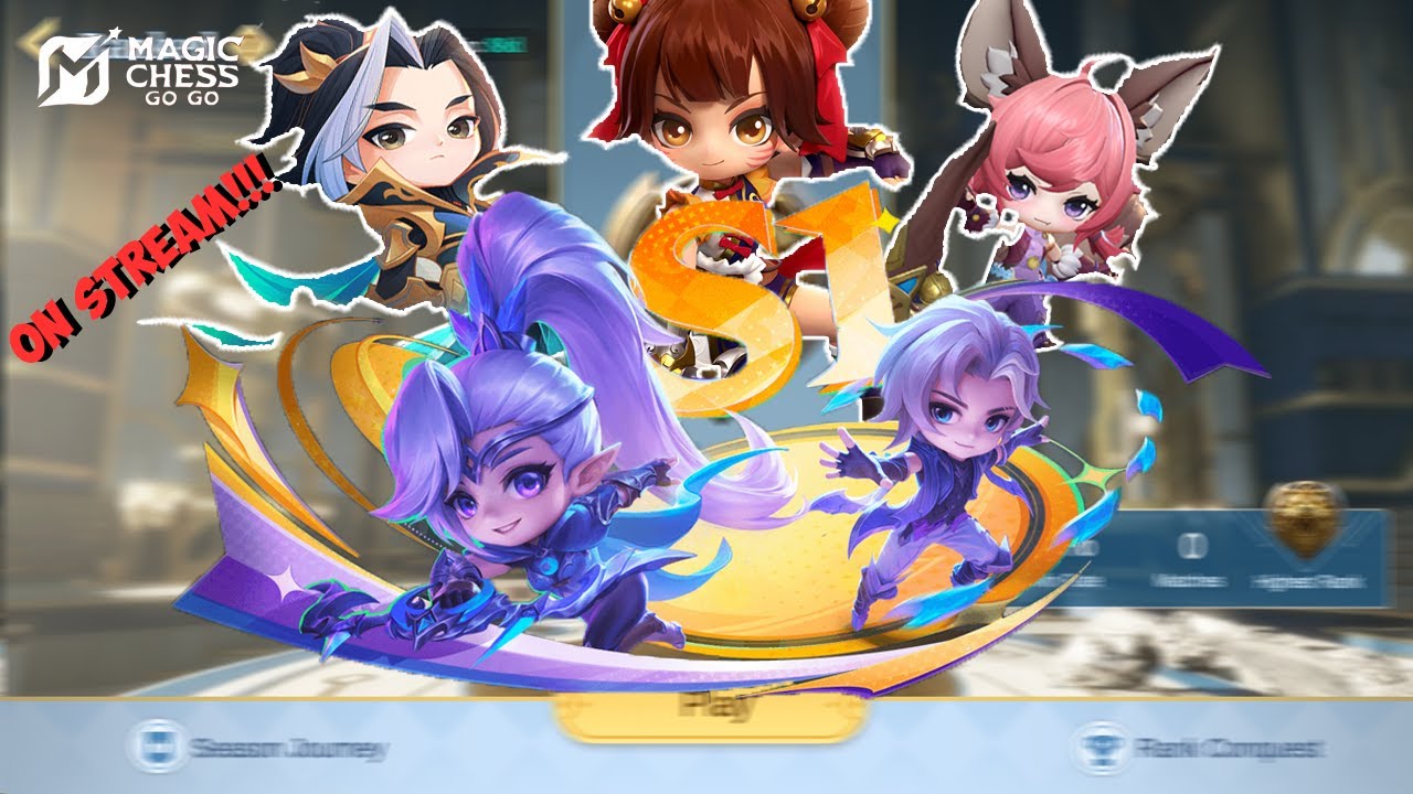 MAGIC CHESS GO GO RILIS GLOBAL, MARI KITA COBAA - YouTube