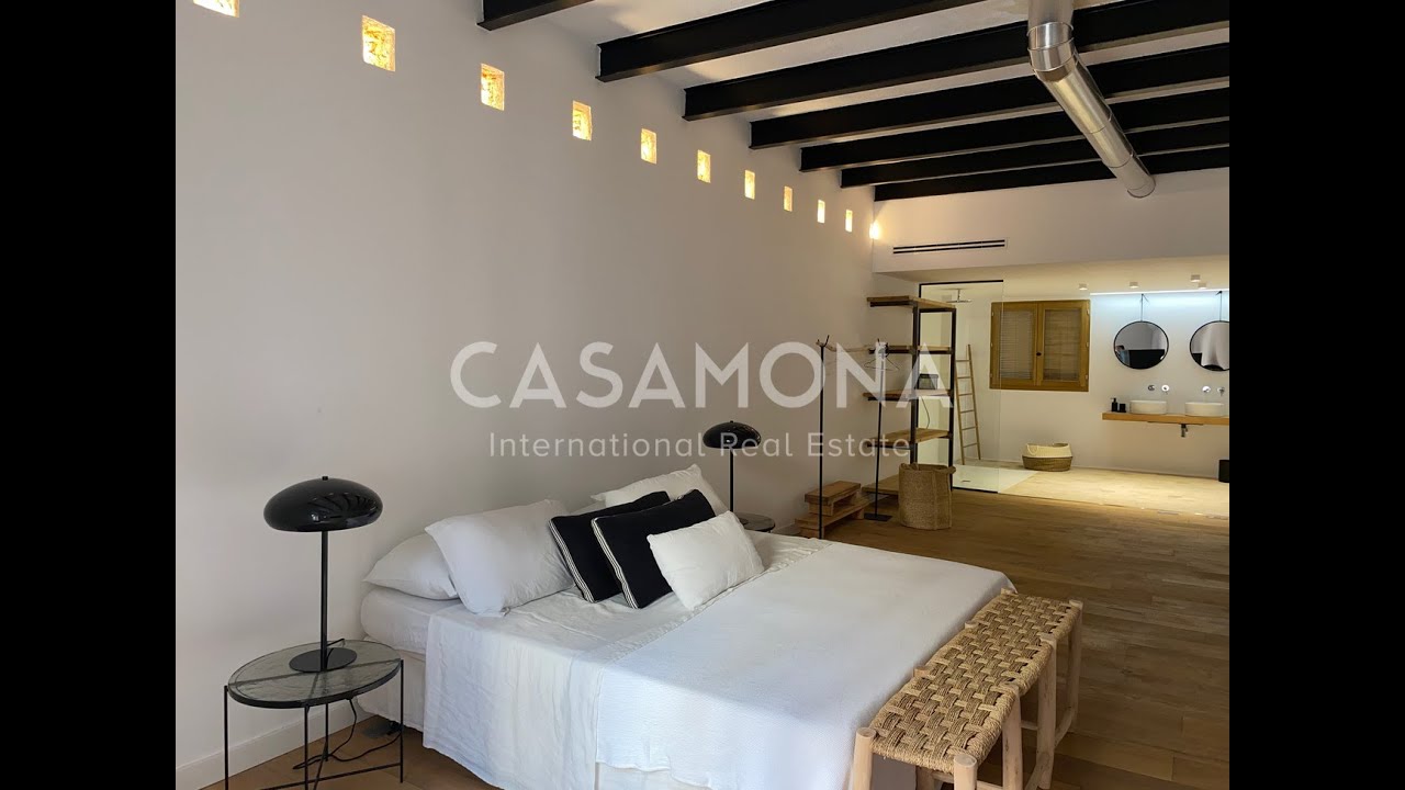 120M2 LOFT-STYLE DESIGNER APARTMENT IN THE HEART OF EL BORN - YouTube