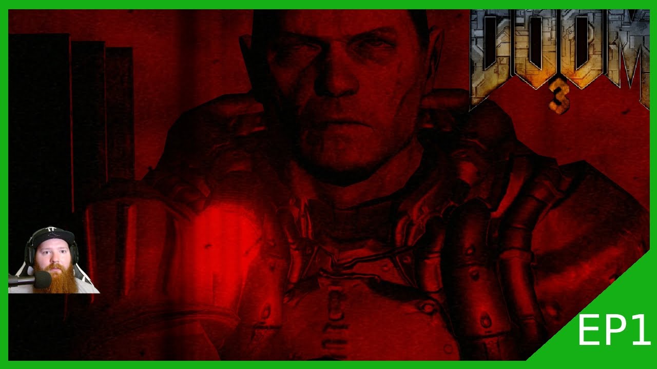 Mars is Haunted! The Scary DOOM Game | DOOM 3 Full Playthrough | Xbox ...