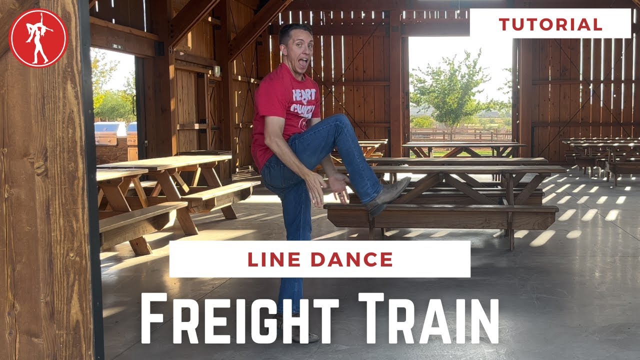 Freight Train - Line Dance Tutorial🤠 - YouTube