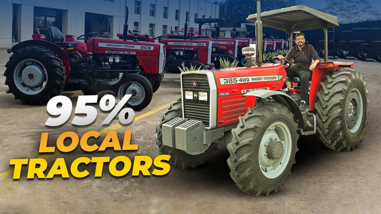 How Pakistan’s Leading Tractors Are Made? Step Inside Millat Tractors ...