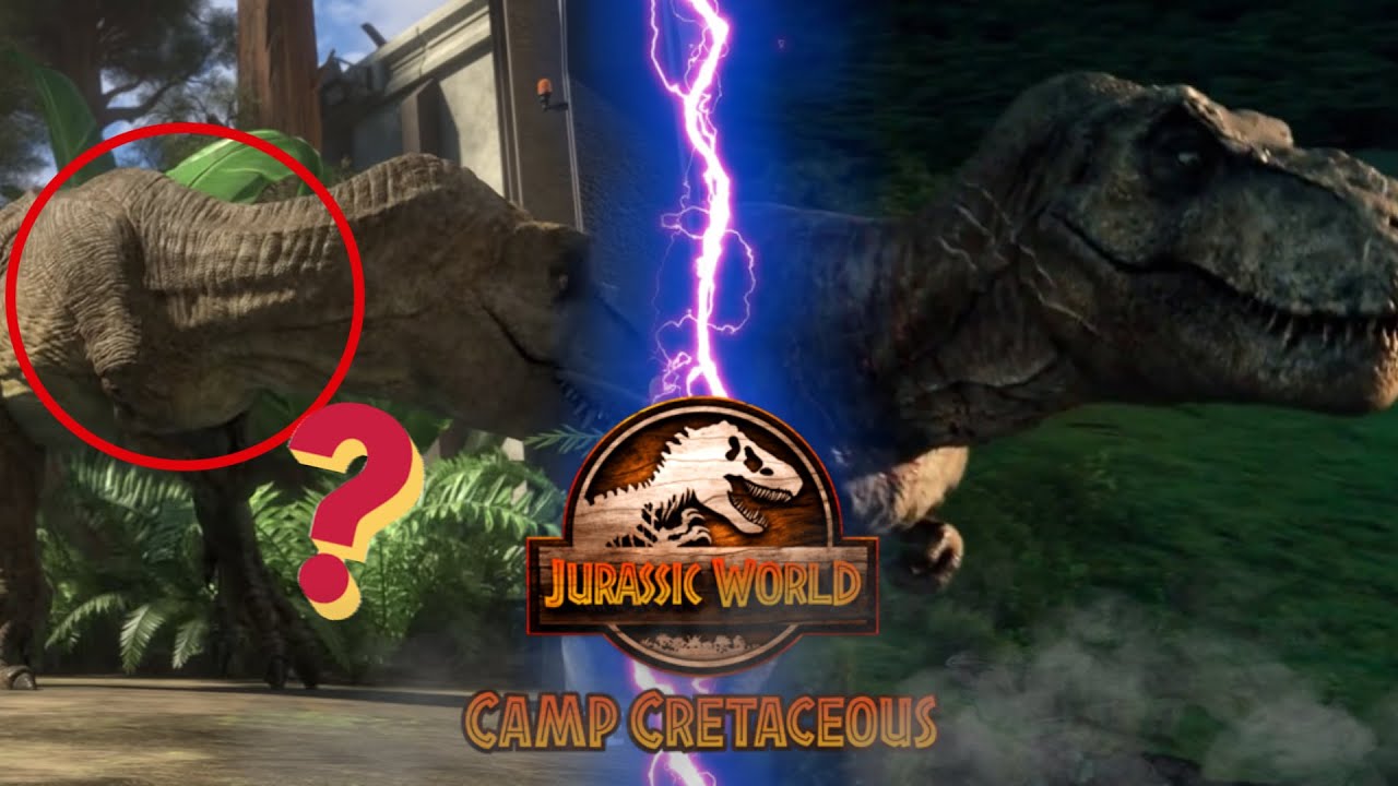 Por Qué Rexy No Tiene Sus Heridas en Jurassic World Camp Cretaceous ...