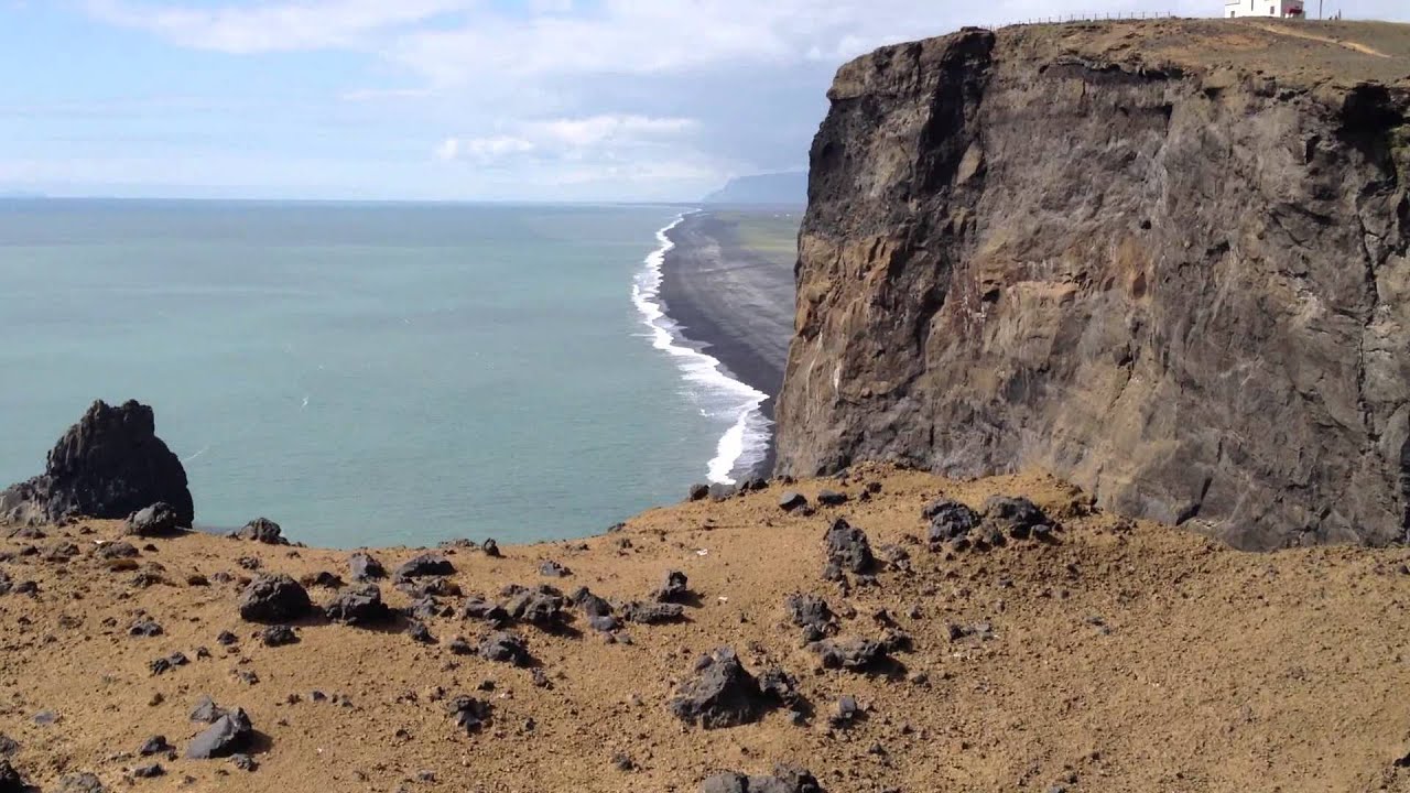 The Ocean Cliffs near Vik - South Coast of Iceland - July 6, 2012 - YouTube