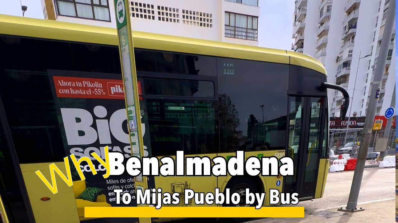 🚌 Benalmadena 🇪🇸 to Mijas Pueblo – Easy Bus Guide! 🏔️ Great day out for ...