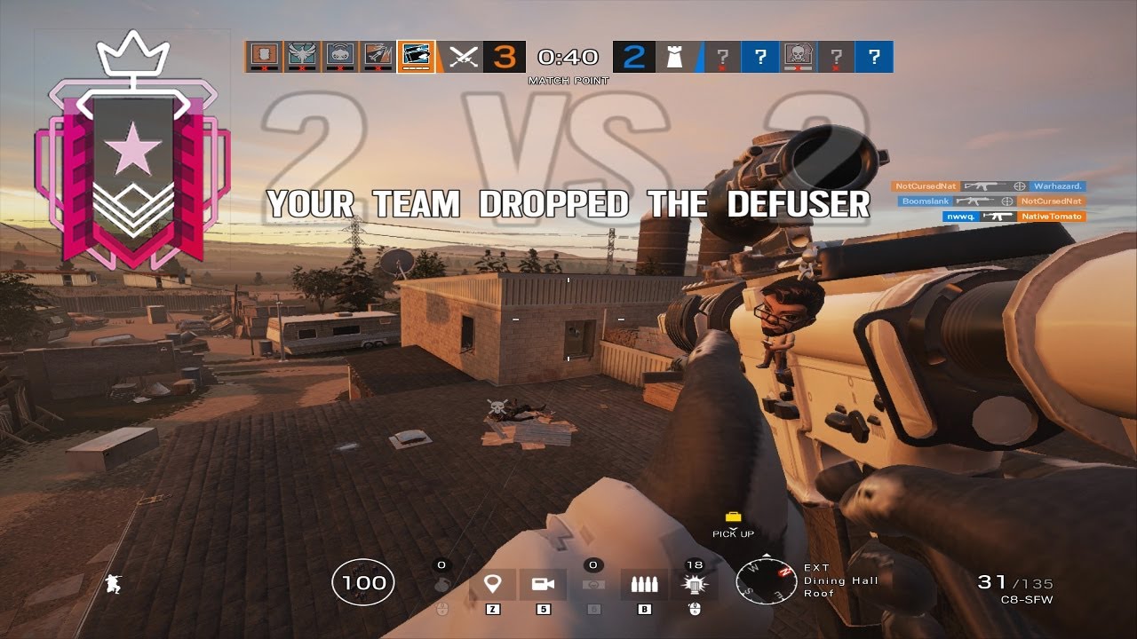 How A Champion Clutches The Impossible - Rainbow Six Siege: Operation ...