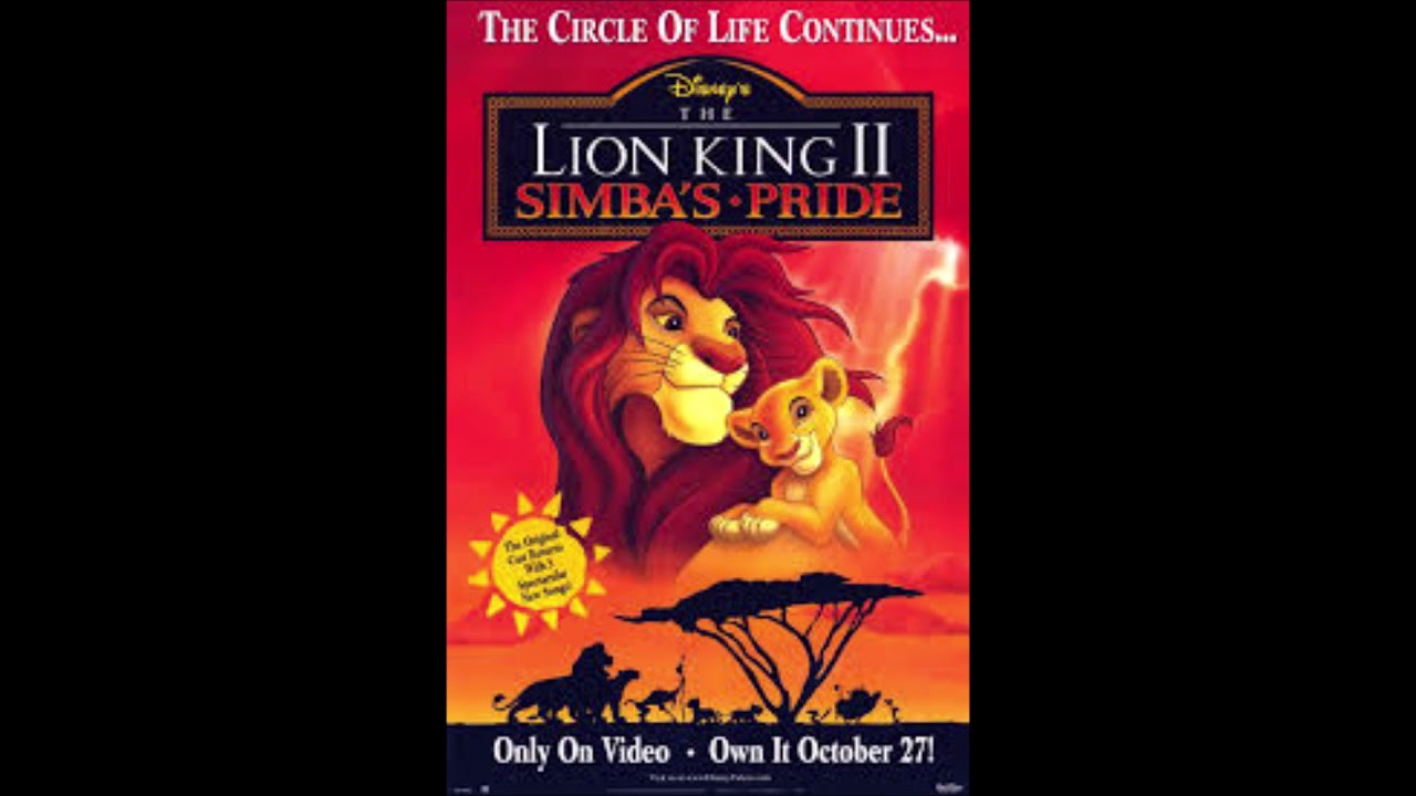 The Lion King II Simba's Pride Custom Funding Credits 2020 Version ...