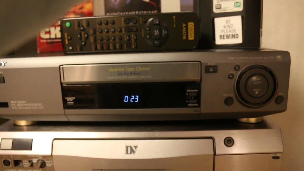 SONY SLV X-717 - YouTube