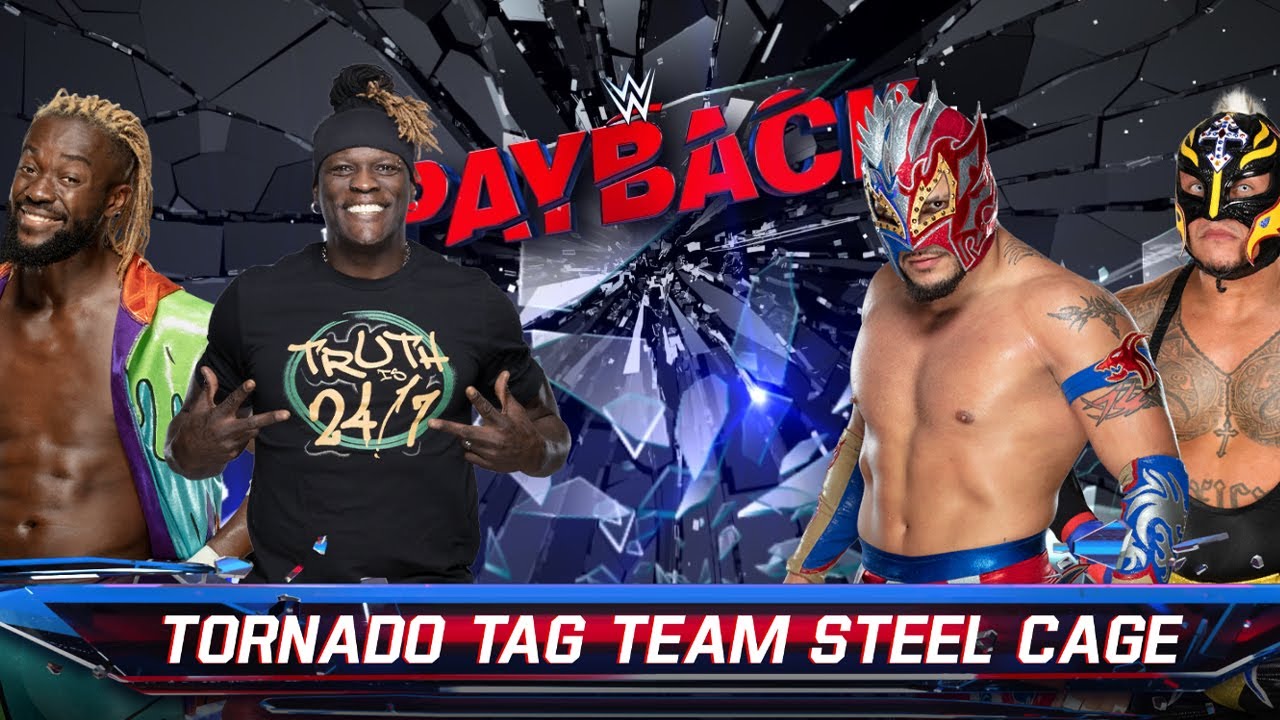 WWE 2K22 TORAND TAG TEAM STEEL CAGE MATCH - YouTube