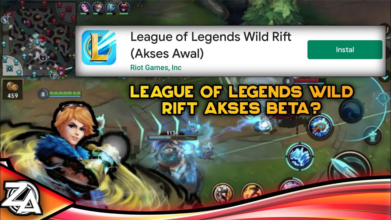 LEAGUE OF LEGENDS WILD RIFT EARLY BETA ACCES? - YouTube