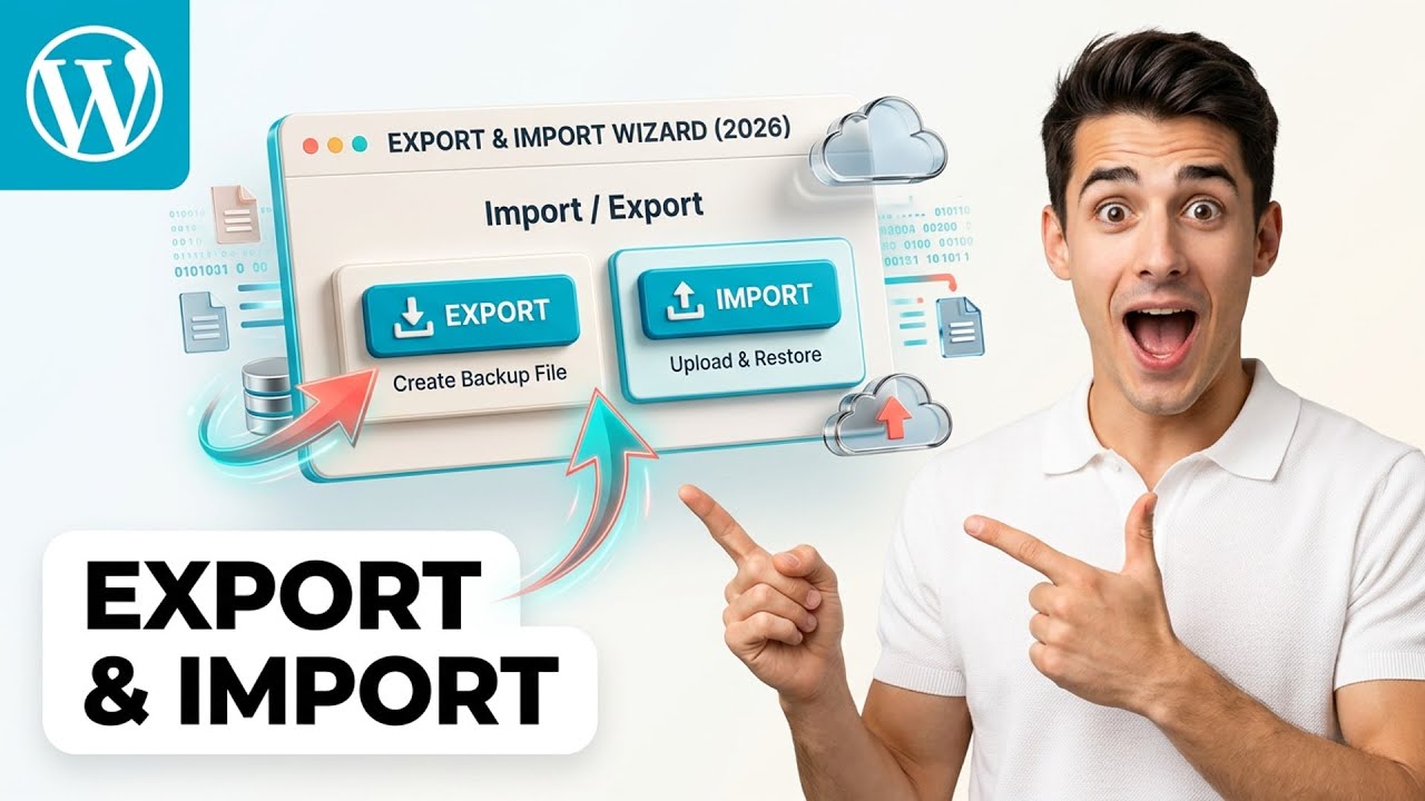 How to export and import website content in WordPress (Easiest Way ...
