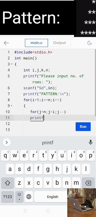 This pattern requires three for loops😲|the mirrored right triangle😃 ...