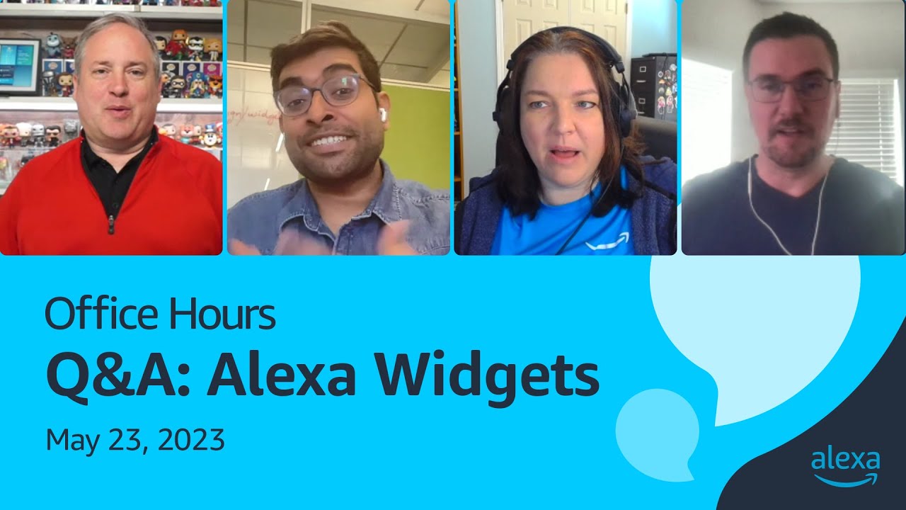Alexa Developer Office Hours feat. Alexa Widgets - YouTube