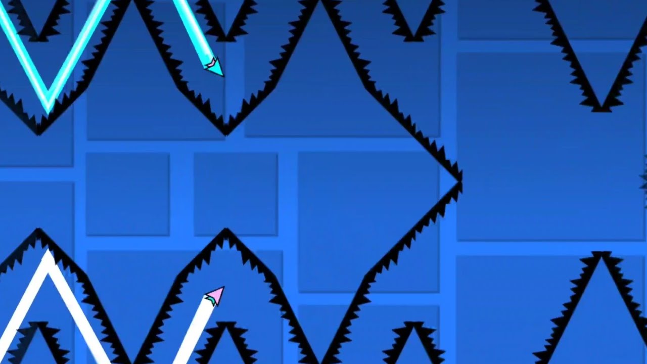 Volcanic wave layout (AUTO) By INITION Geometry dash - YouTube