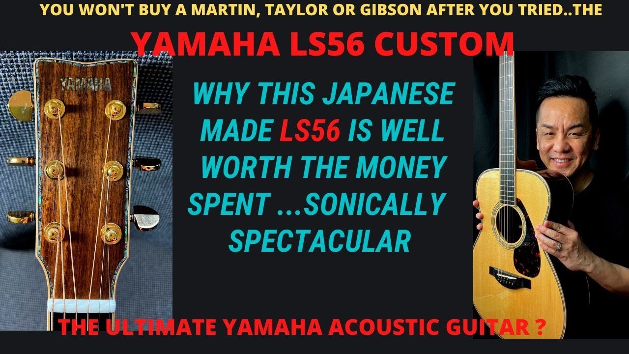 New Yamaha Ls56 Custom Guitar Review In Singapore Youtube