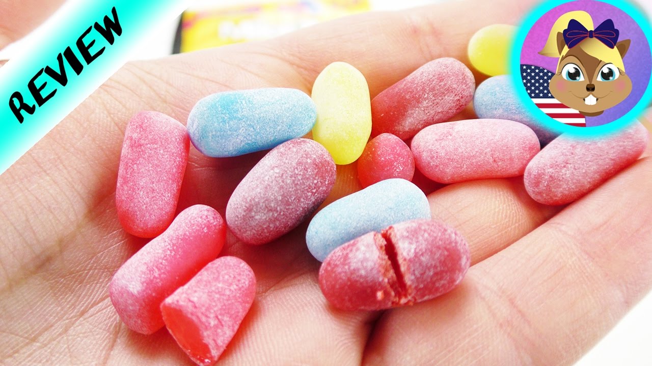 Mike and Ike Zours - Taste Test | Tasty sour fruit candies - YouTube