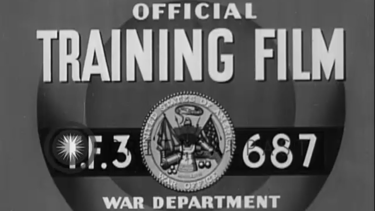U.S. WW2 Training Film About Decontamination Procedures After a Gas ...