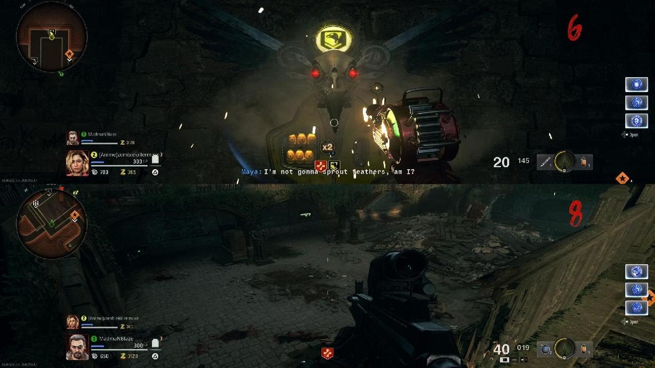 Bo6 Zombies DLC 1 CITAELLE Des Morts gameplay with drop Man 1st ...