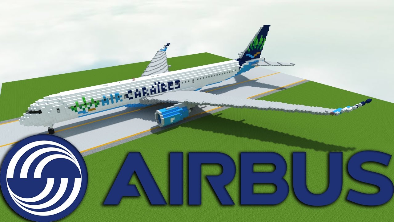 Airbus A350 + Liveries! | Minecraft - YouTube