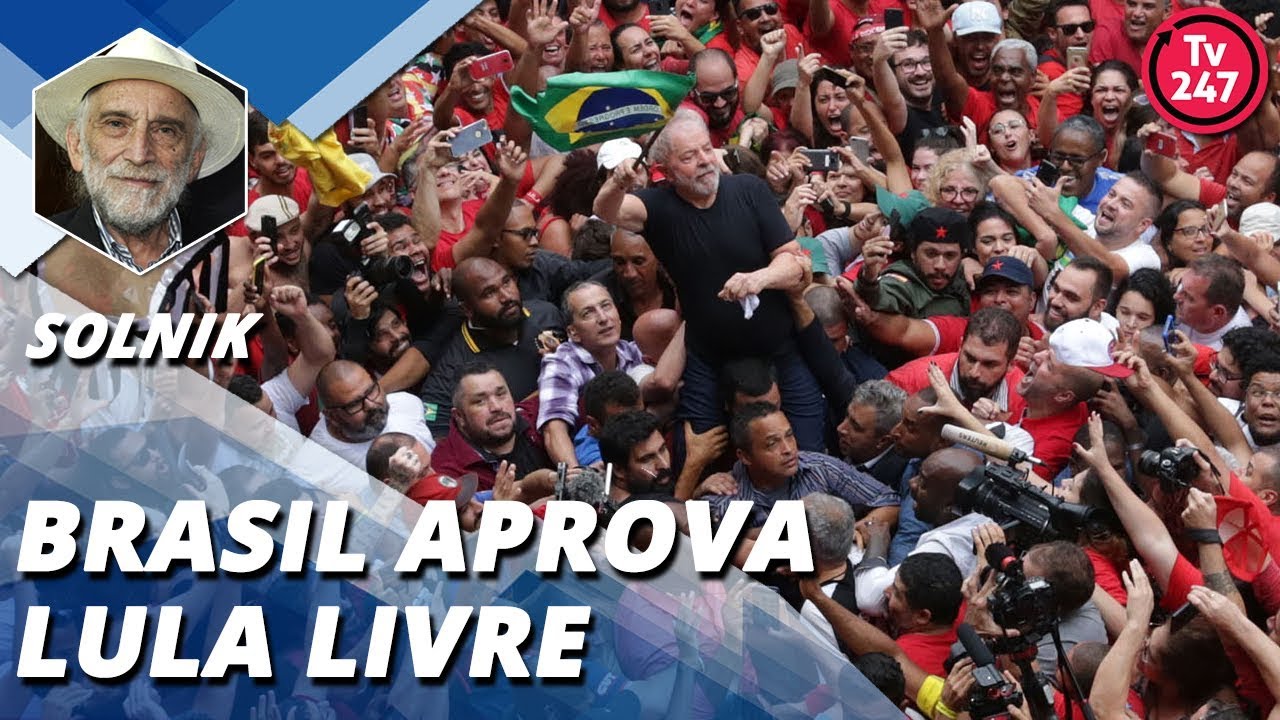 Brasil aprova Lula livre - YouTube