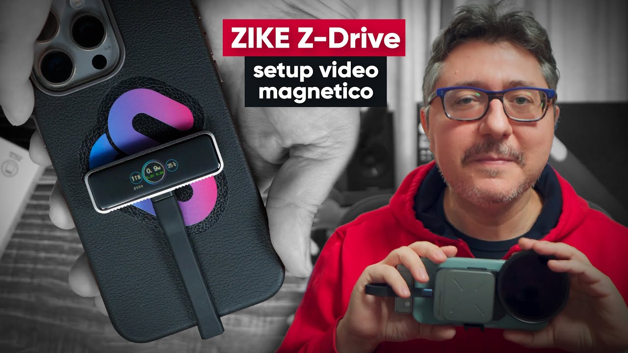 ZIKE Z-Drive per iPhone 15/16 + Setup MagSafe Video - YouTube