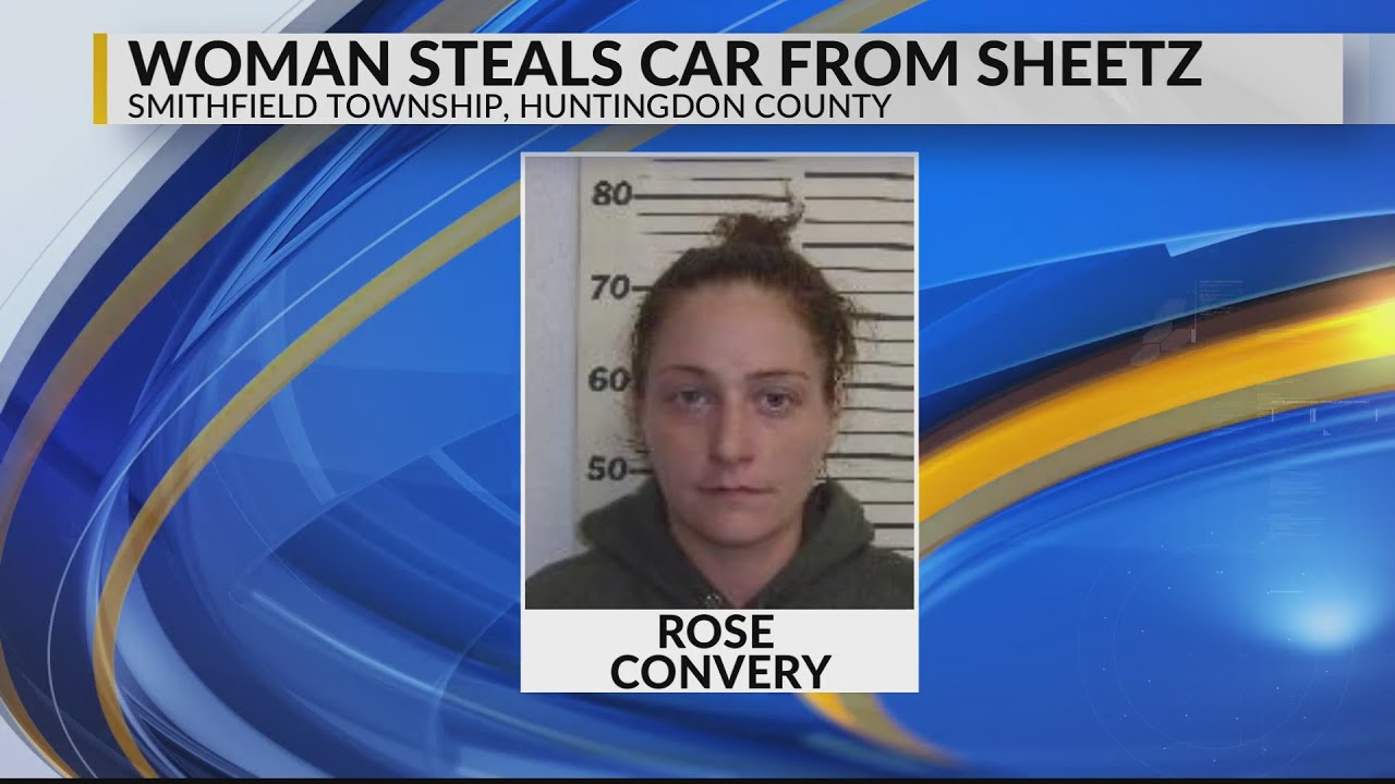 Police: Woman leaves Cove Forge rehab, steals car in the same day - YouTube