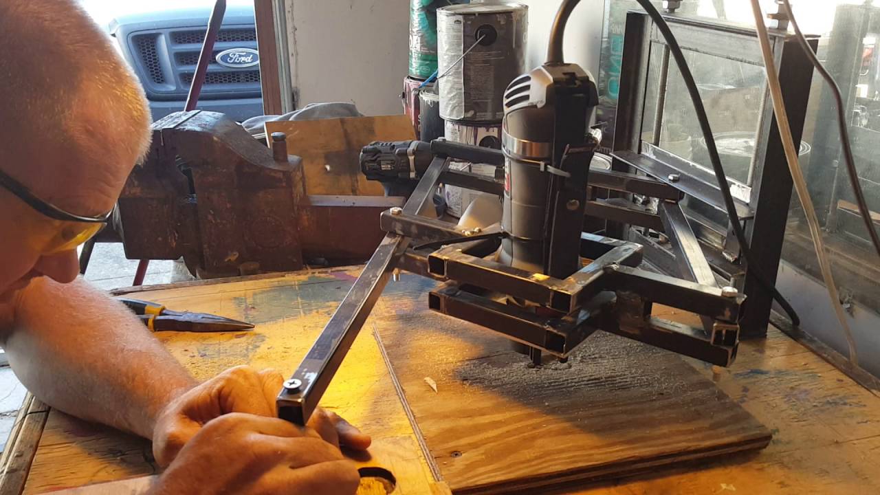Pantograph router!!! - YouTube