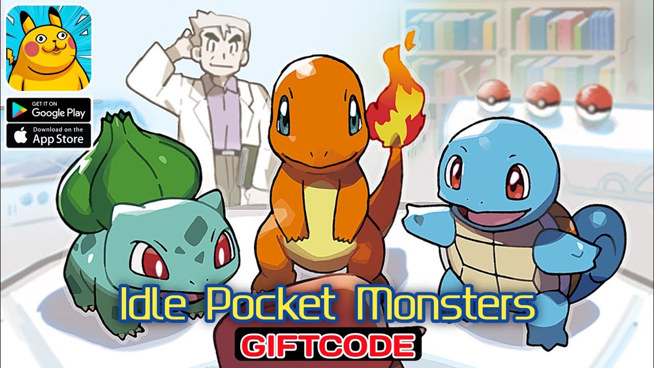 Idle Pocket Monsters New 3 Giftcodes - Pokemon RPG Game Android | How ...