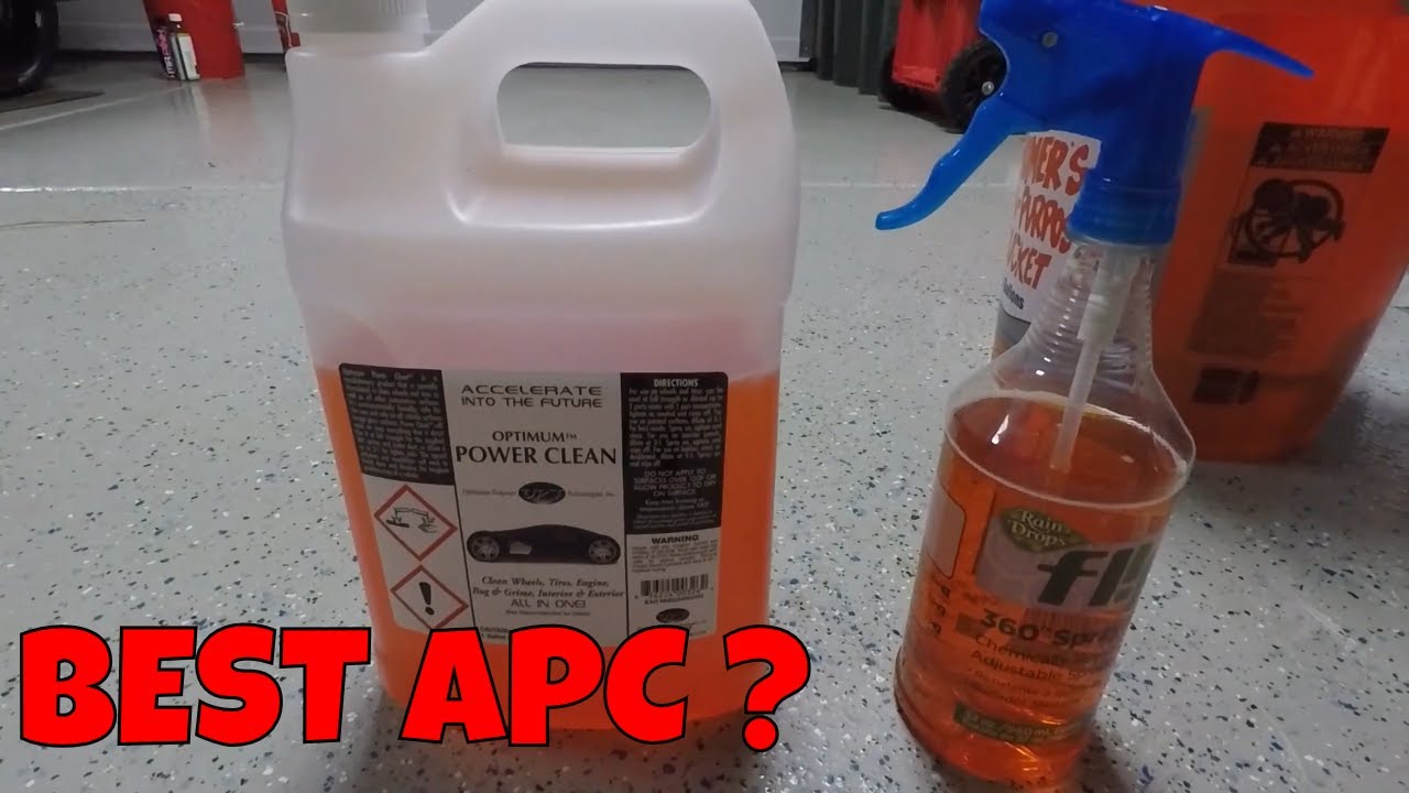 Optimum Power Clean APC FIRST USE - YouTube