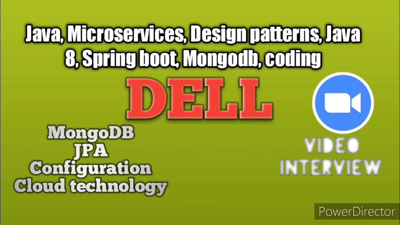 JAVA telephonic interview for DELL Java 8 Microservices interview questions and answers - YouTube
