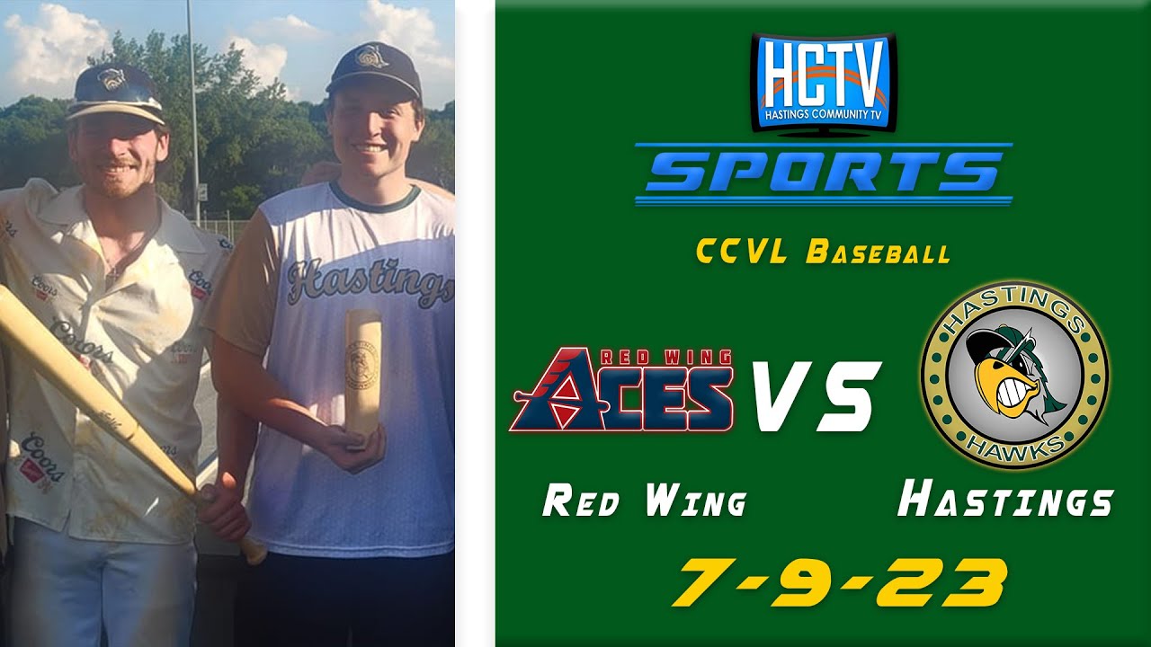 HCTV Sports: Hastings Hawks vs Red Wing Aces | 7.9.23 - YouTube