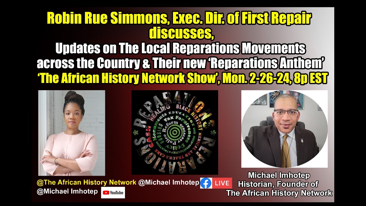 Reparations: Updates on Local Reparations Movements across the Country ...