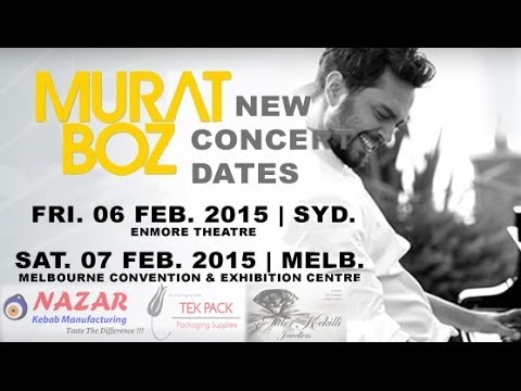 MURAT BOZ - NEW CONCERT DATES CONFIRMED