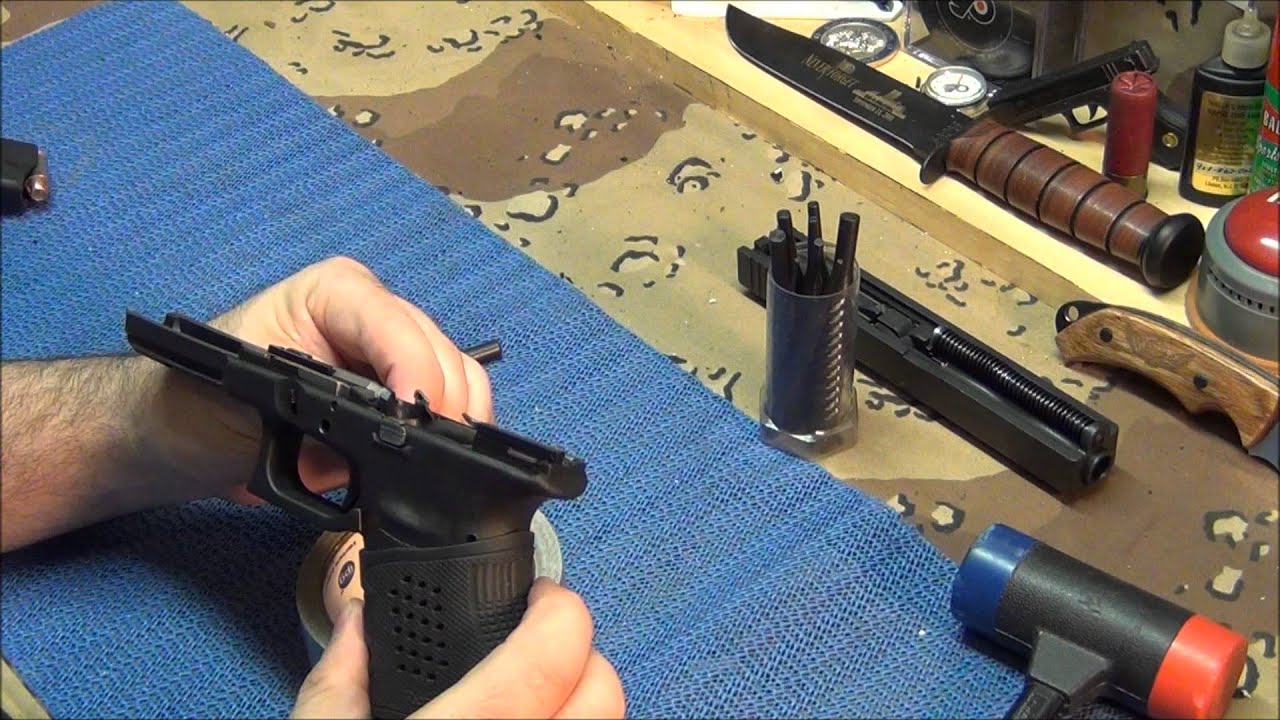 GLOCK 21 new parts install - YouTube