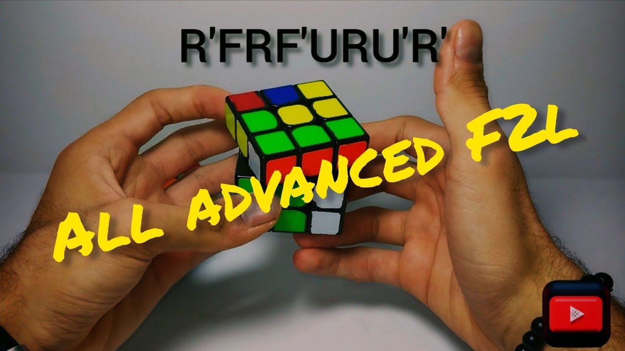 Education All of Advanced F2l's - YouTube